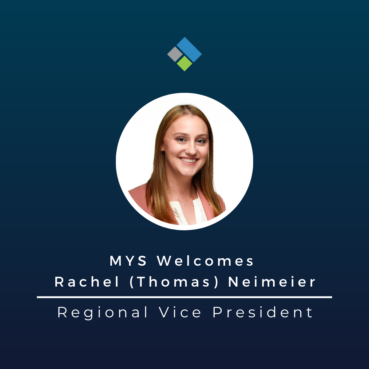 MYS Welcomes Rachel (Thomas) Neimeier as Regional Vice President